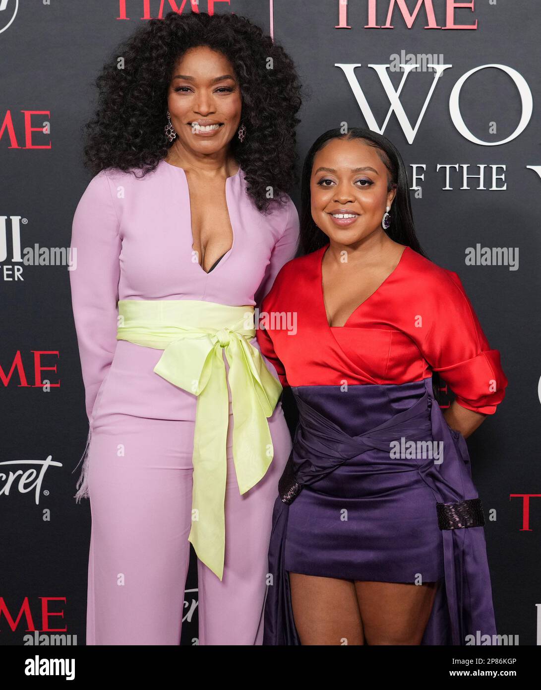 Los Angeles, USA. 08th Mar, 2023. (L-R) Angela Bassett and Quinta ...