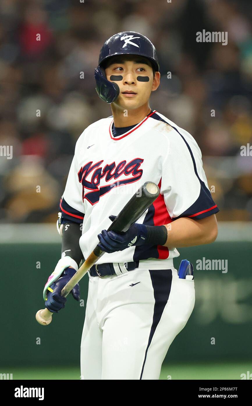 Tokyo, Japan. 9th Mar, 2023. Jung Hoo Lee (KOR) Baseball : 2023 World Baseball Classic First ...