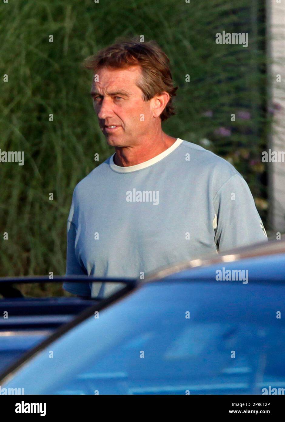 Robert Kennedy Jr. leaves Cape Cod Hospital, in Hyannis, Mass ...