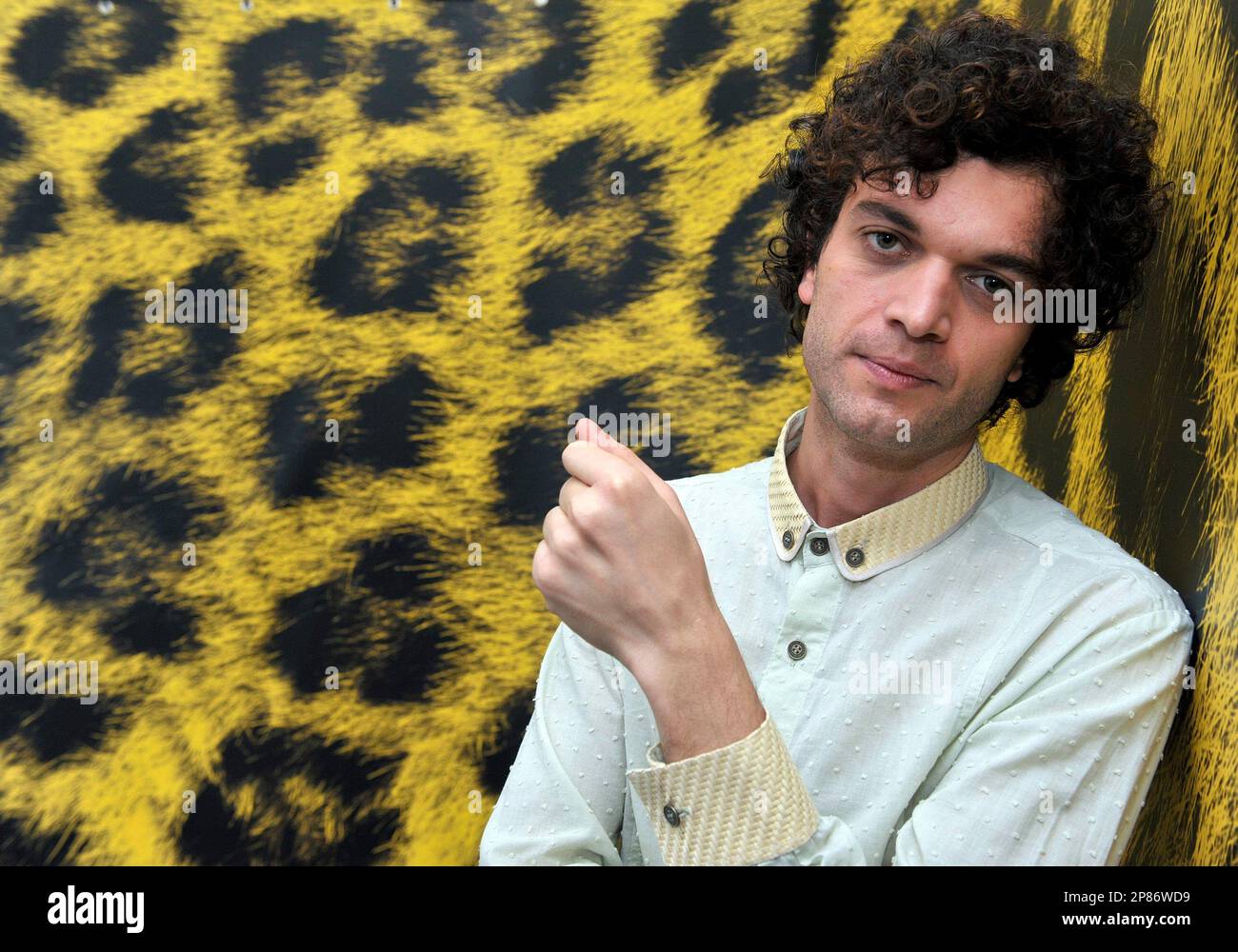 Brazilian actor Ismael Caneppele, poses during a photocall, prior to ...