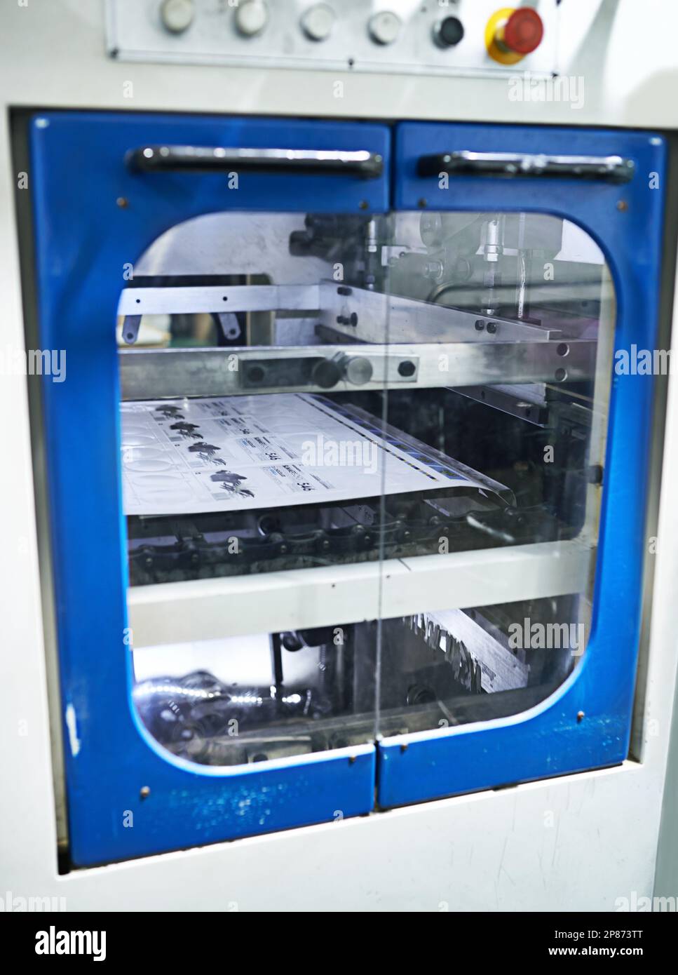 Looking in on the printing industry. the inside of a packaging and ...