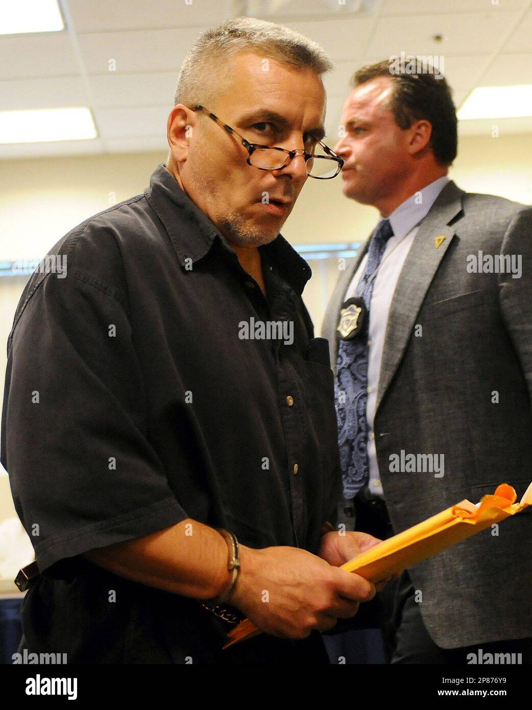 James Riva, left, a Massachusetts man dubbed the Vampire Killer after ...