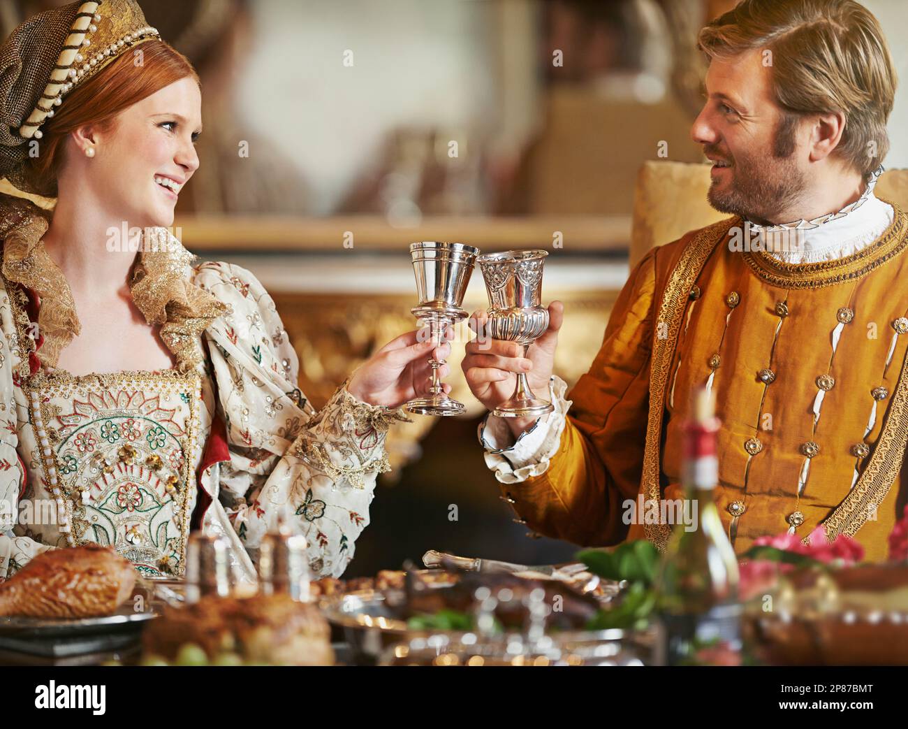 May fortune look down upon our house with favor. a noble couple ...