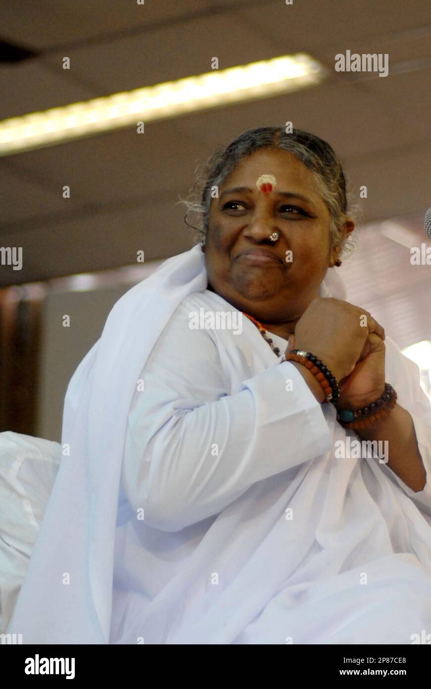 ** TO GO WITH INDIA GURU ** In this Jan. 21, 2009 photo, India' s world ...