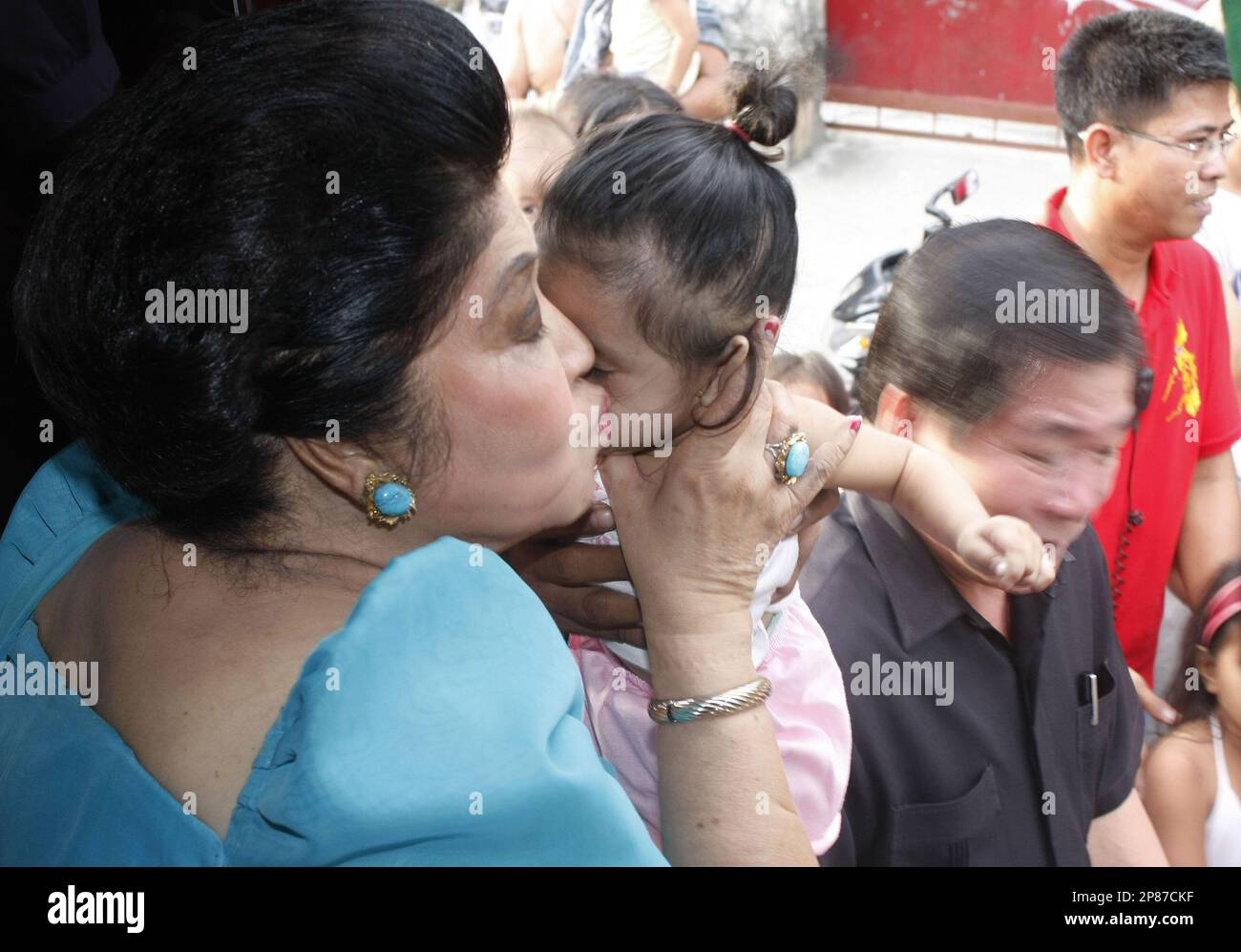 Former Philippine First Lady Imelda Marcos Widow Of The Late Strongman
