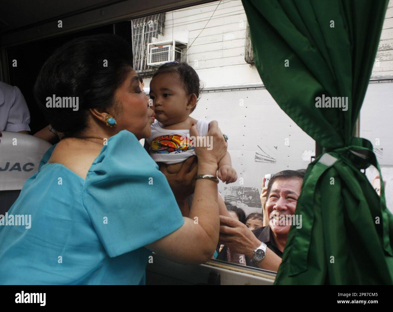 Former Philippine First Lady Imelda Marcos Widow Of The Late Strongman