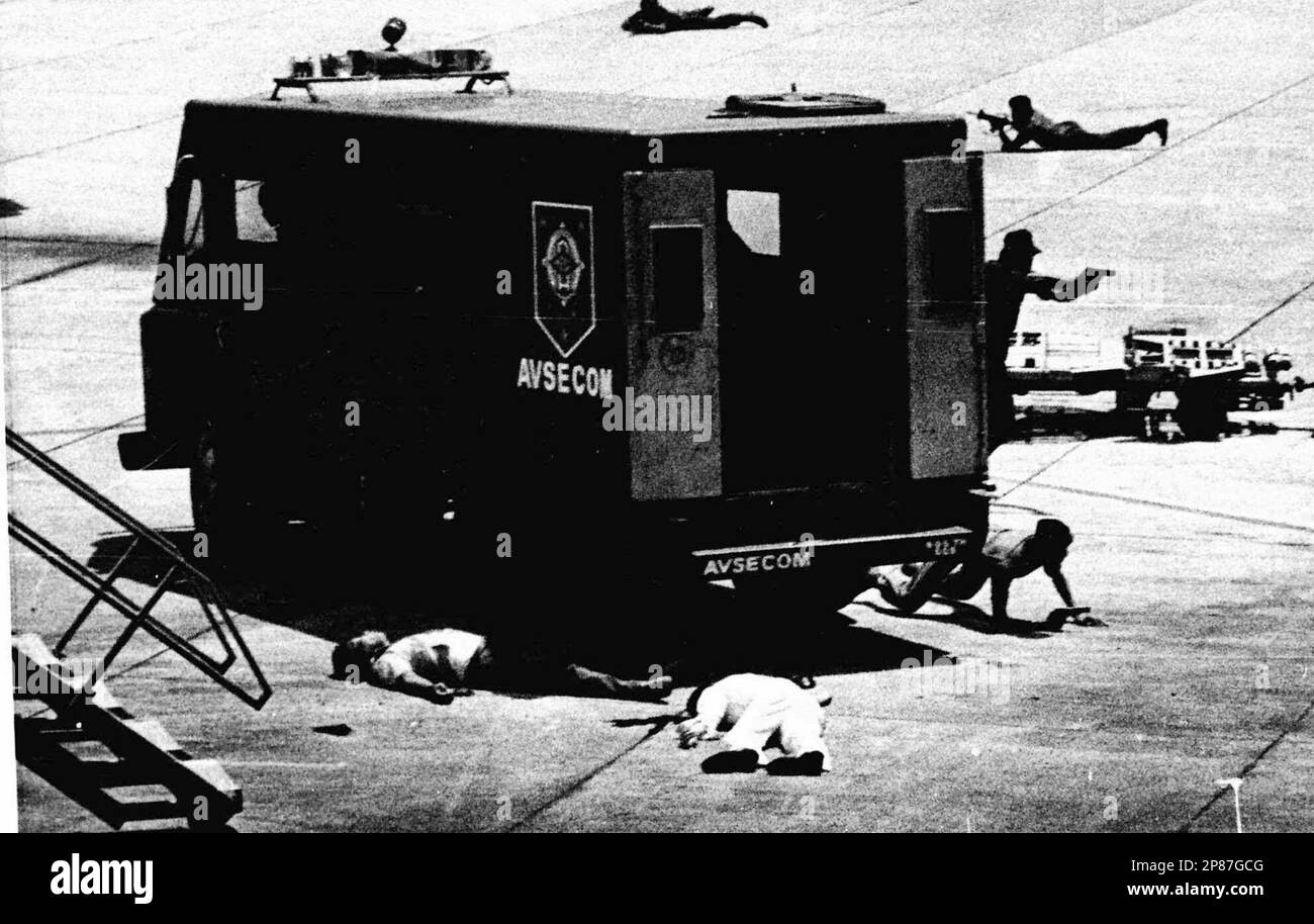 FILE - In this Aug. 21, 1983 file picture, the body of Filipino Sen ...