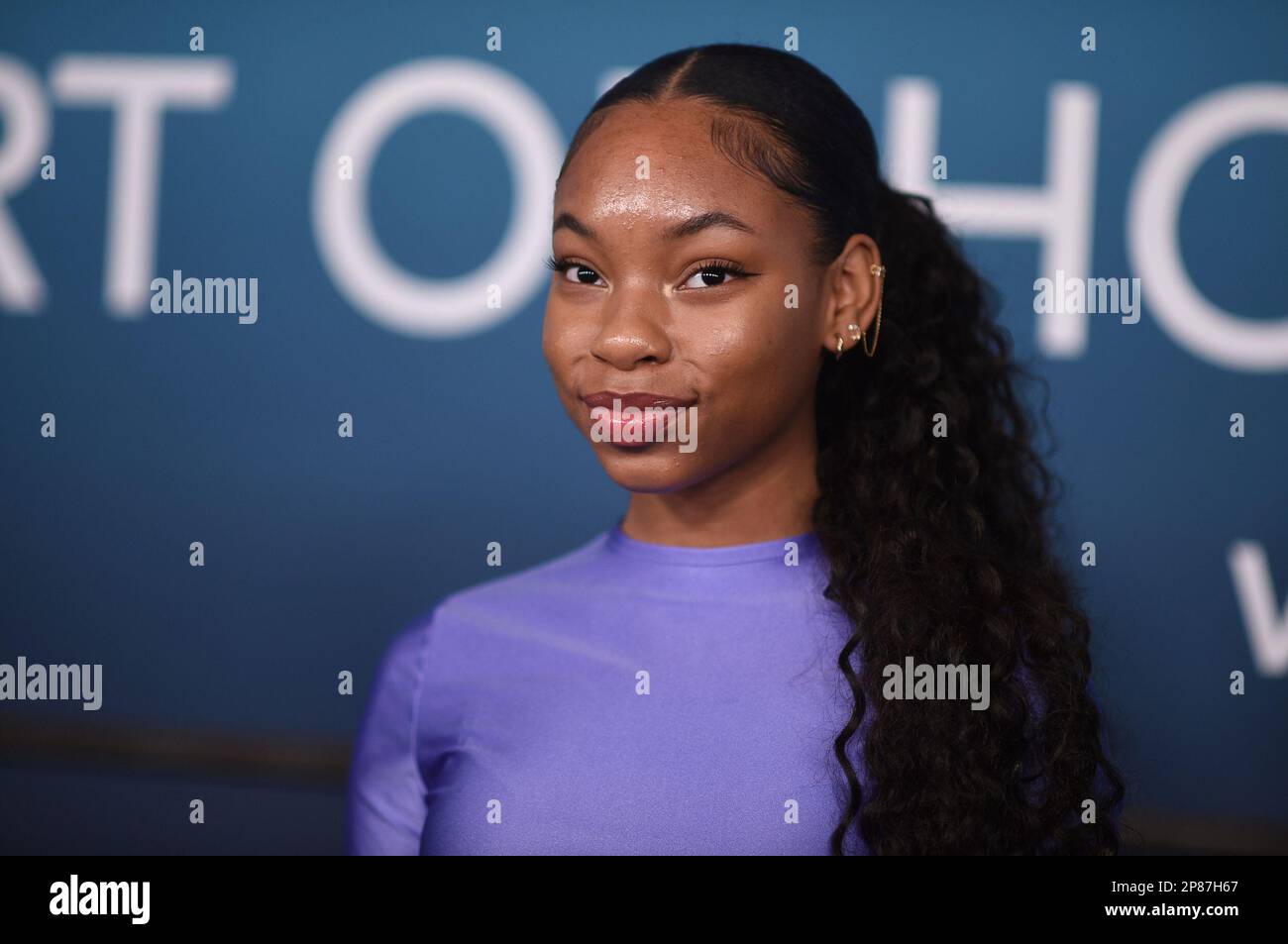 Dai Time arrives at the premiere of "Bono & The Edge: A Sort of ...