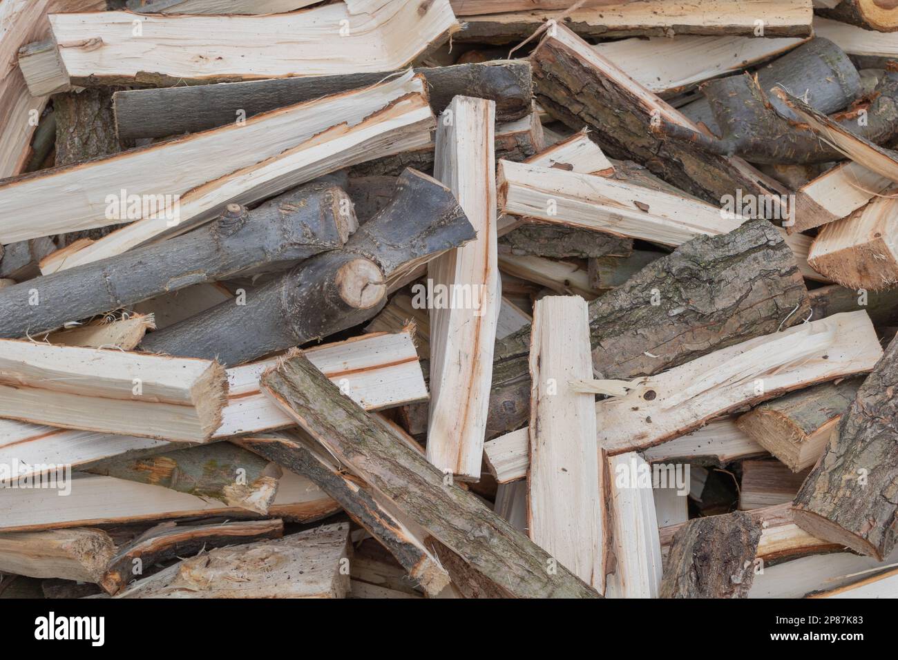 Pile of chopped firewood as background, closeup of photo Stock Photo ...