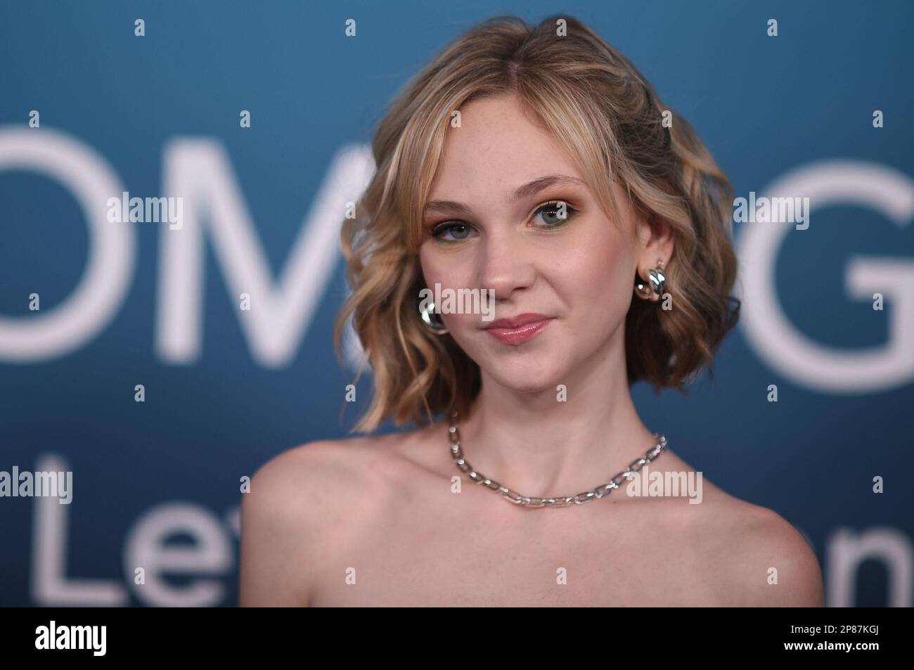 Lily Brooks O'Briant arrives at the premiere of "Bono & The Edge: A ...