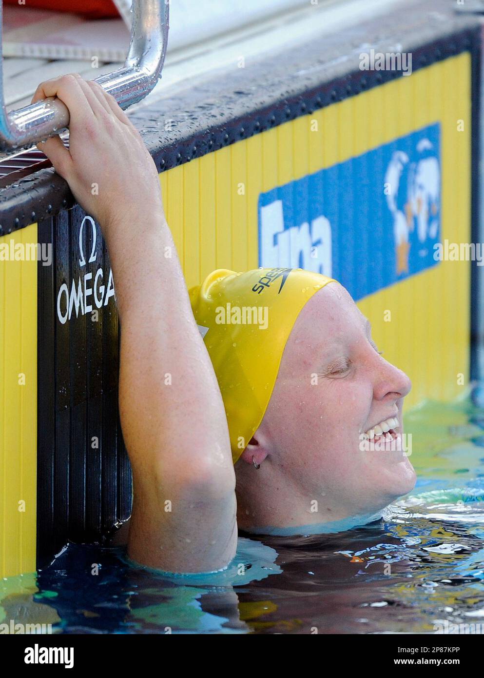 Australia's Jessicah Schipper after winning the gold medal in the Women ...
