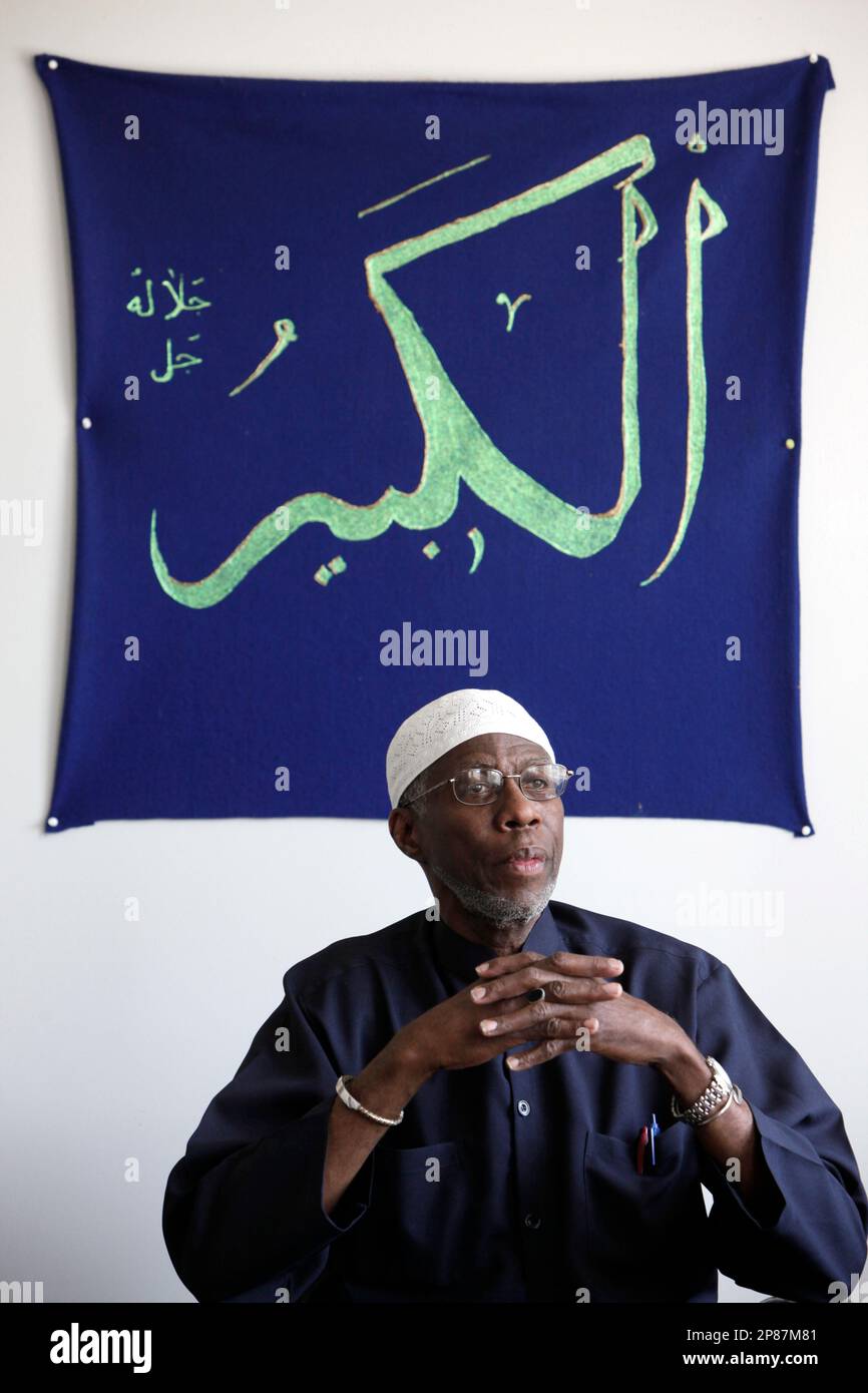 Imam Abdullah el-Amin is shown Thursday, July 16, 2009 in Detroit. El ...