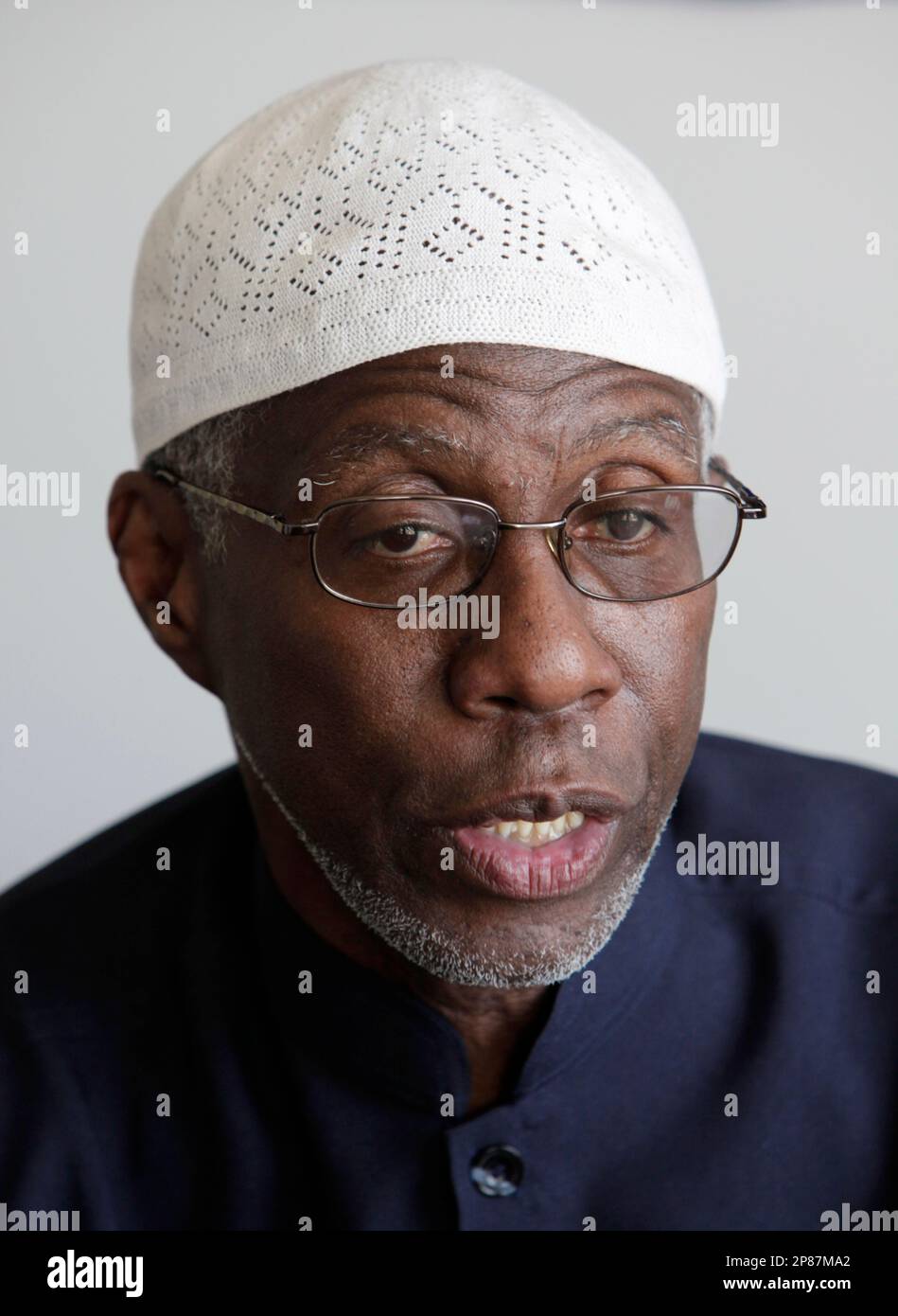 Imam Abdullah el-Amin is shown Thursday, July 16, 2009 in Detroit. El ...
