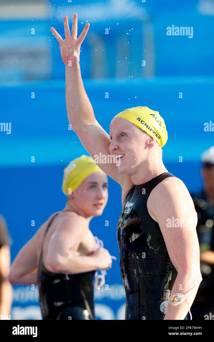 Australia's Jessicah Schipper reacts after winning the gold medal in ...