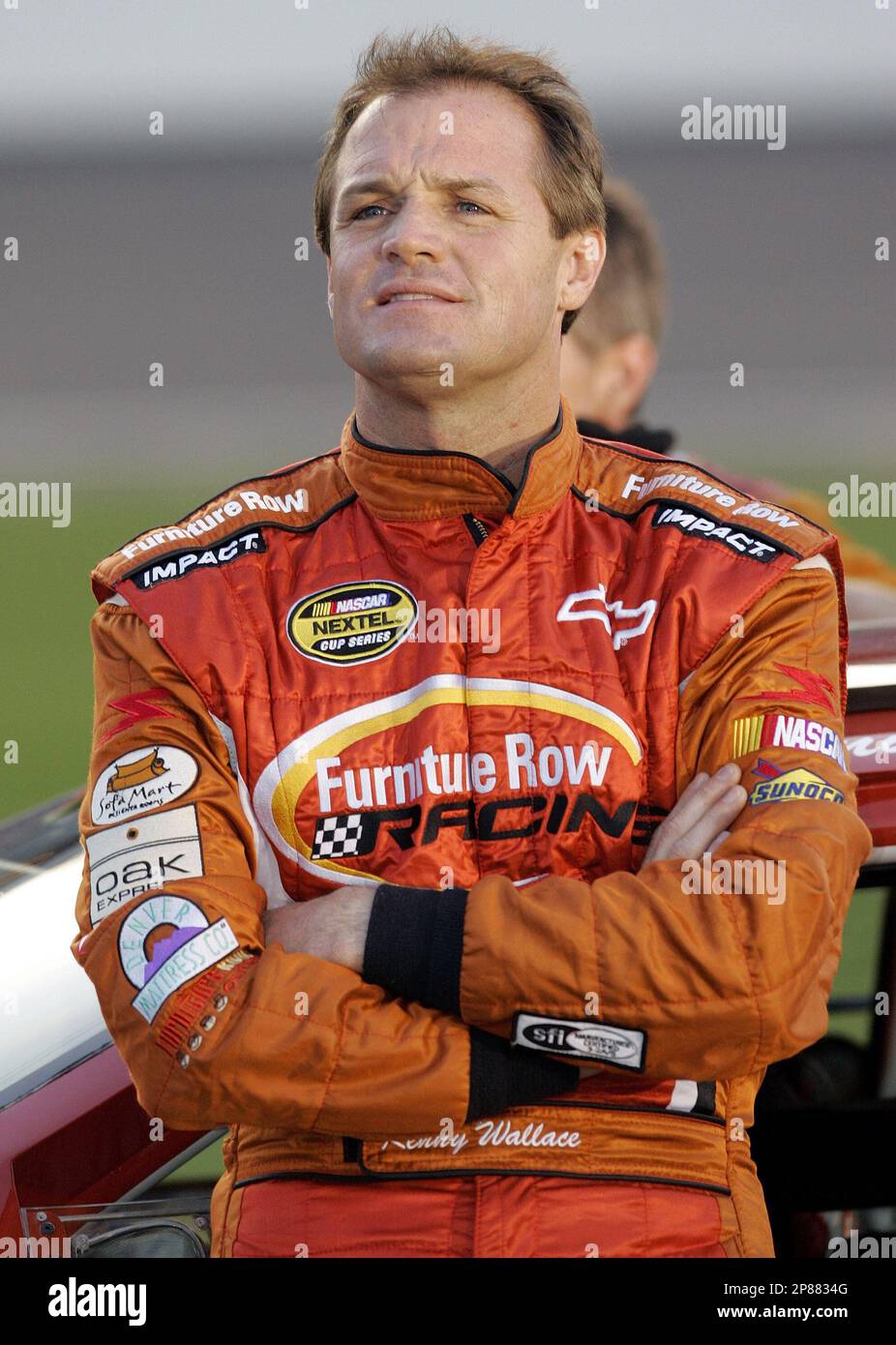 FILE - In this May 25, 2006 file photo Kenny Wallace is shown before ...