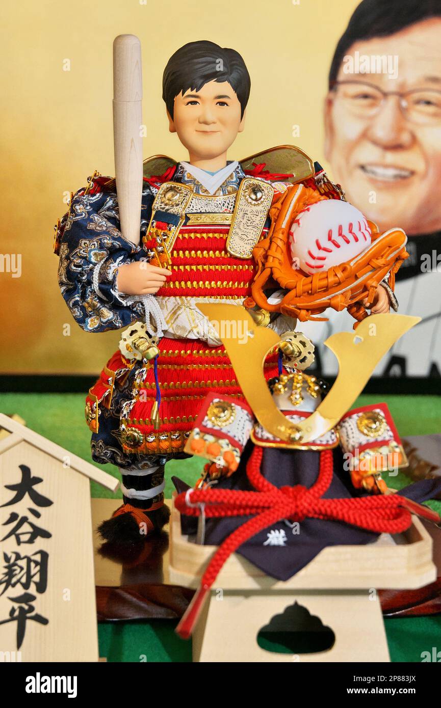 Tokyo, Japan. 09th Mar, 2023. Japan's traditional doll maker Kyugetsu ...