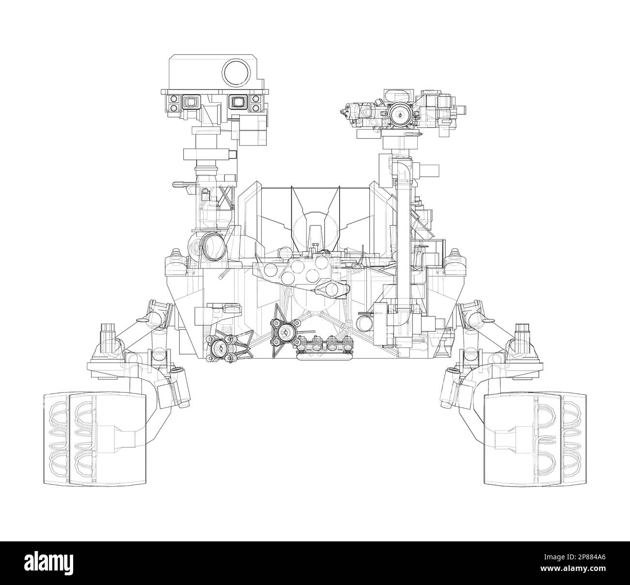 Mars exploration rover opportunity Cut Out Stock Images & Pictures - Alamy
