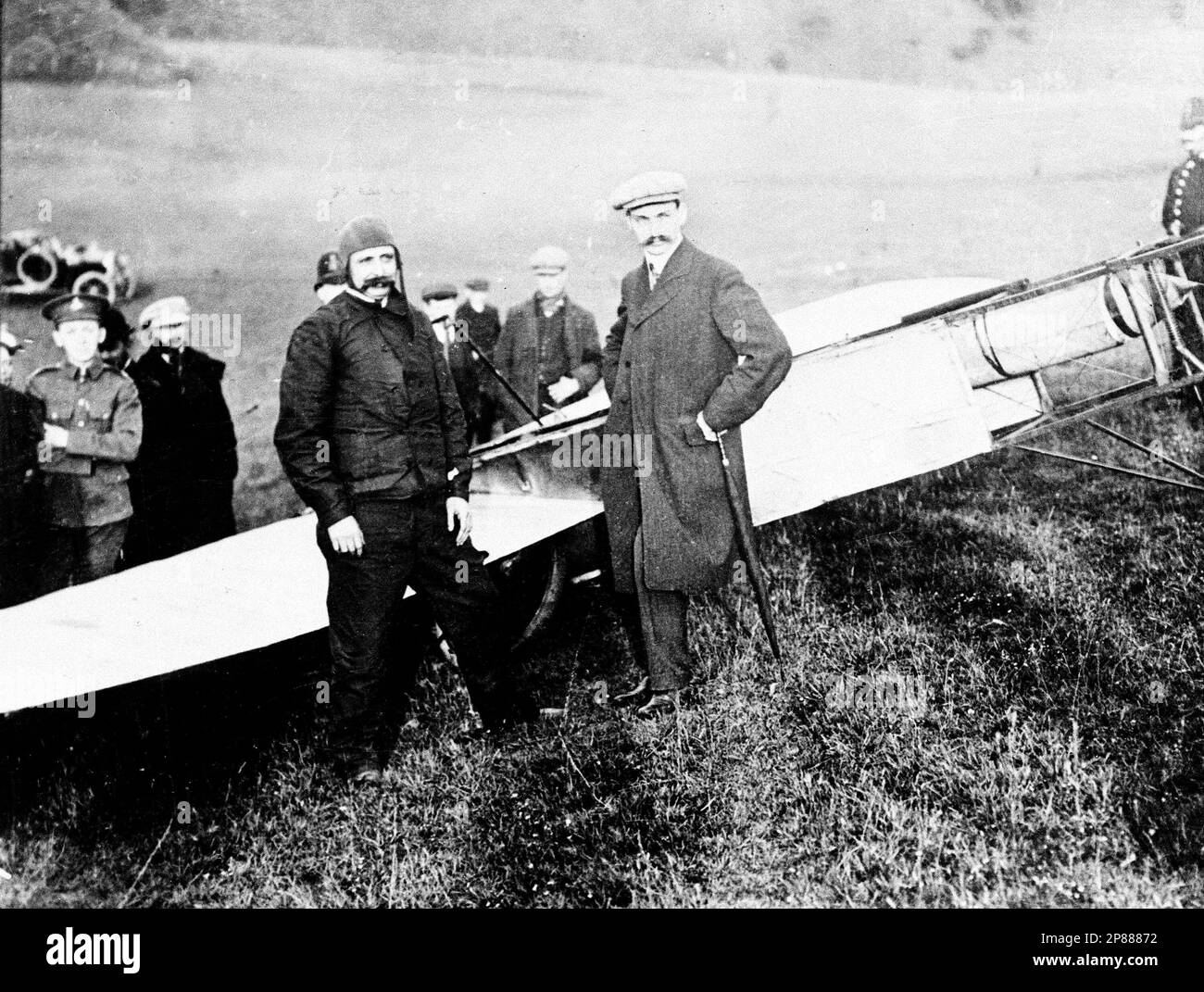 FILE -- This Sunday, July 25, 1909, file photo, shows French pilot and ...
