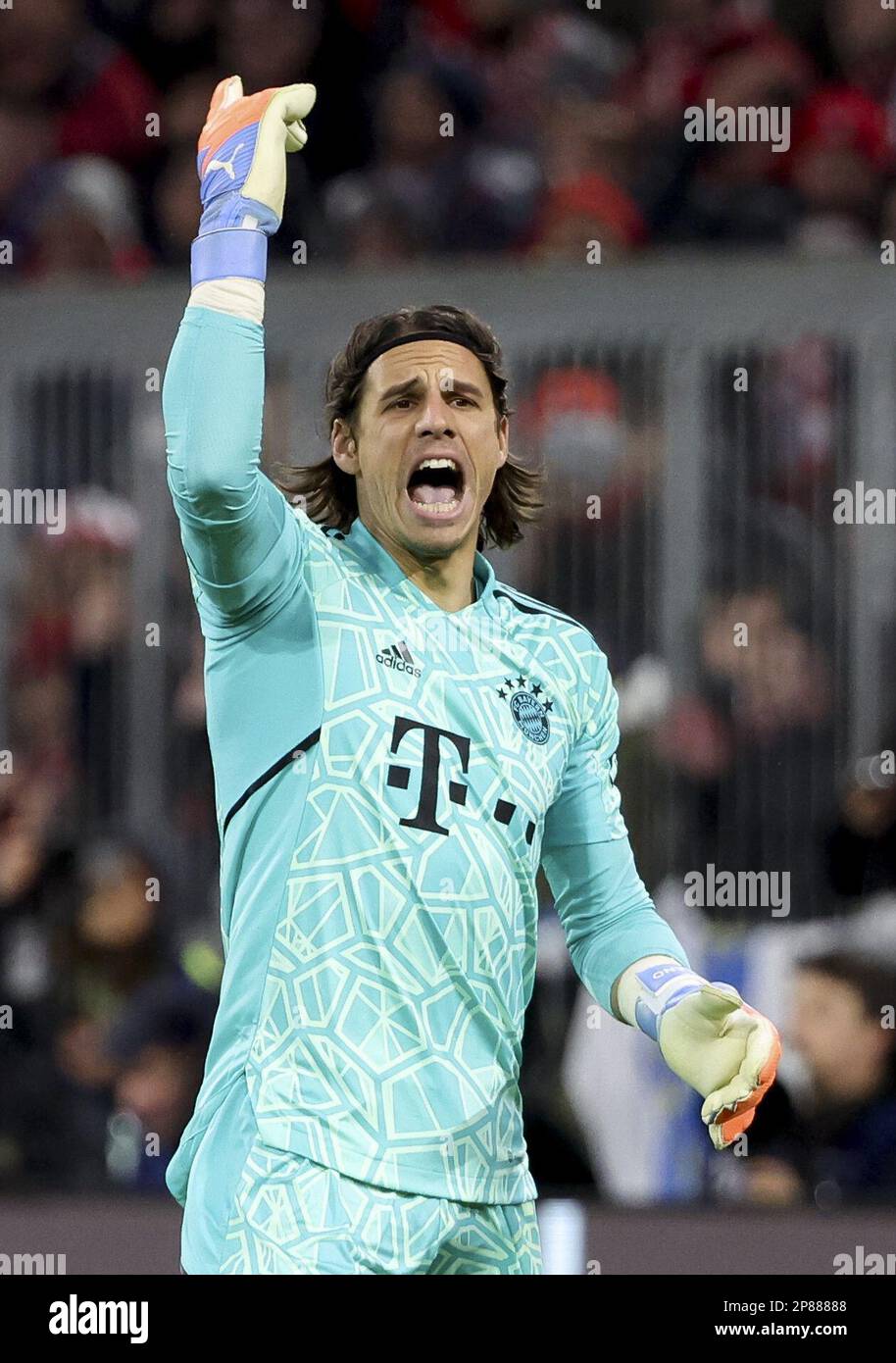 Bayern Munich goalkeeper Yann Sommer during the UEFA Champions League ...