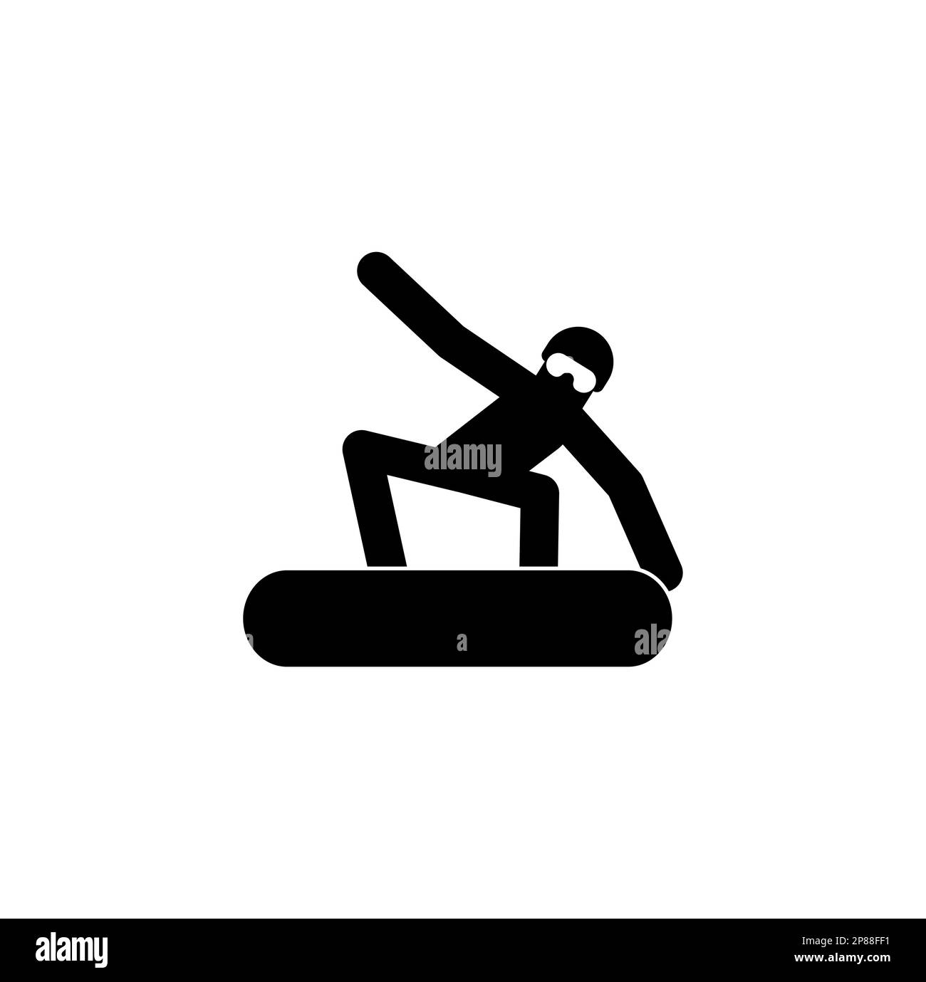 Snowboard logo Black and White Stock Photos & Images - Alamy