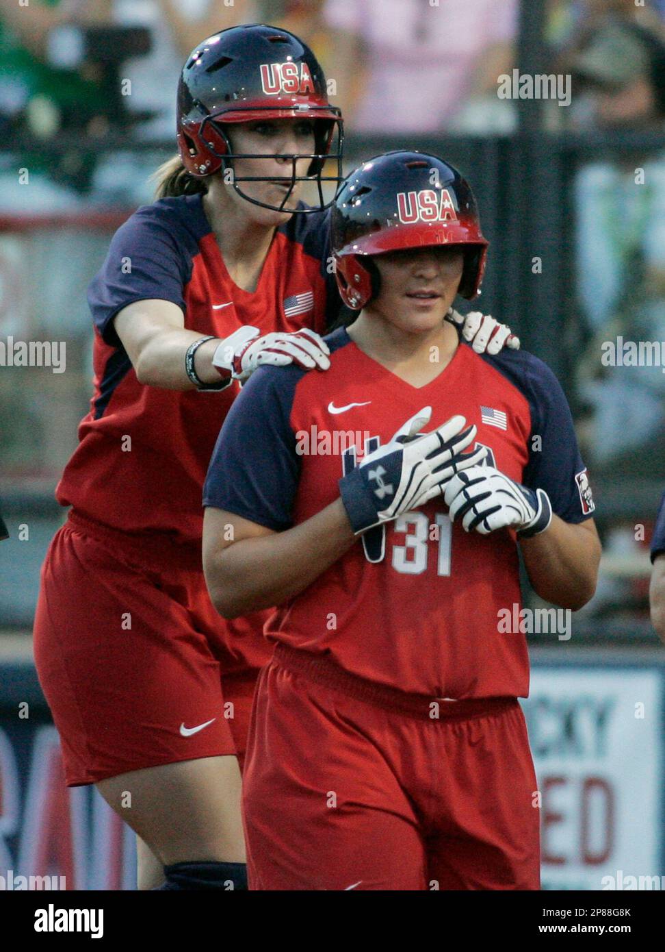 In this photo made Friday, July 17, 2009, United States' Kaitlin ...