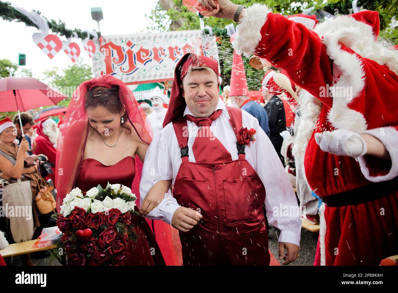 The traditional Santa Convention that always takes place in Copenhagen ...