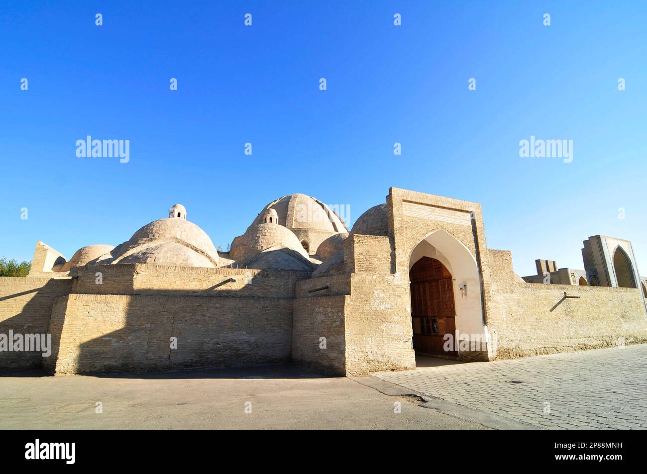 Trading Domes in the old city of Bukhara, Uzbekistan Stock Photo - Alamy