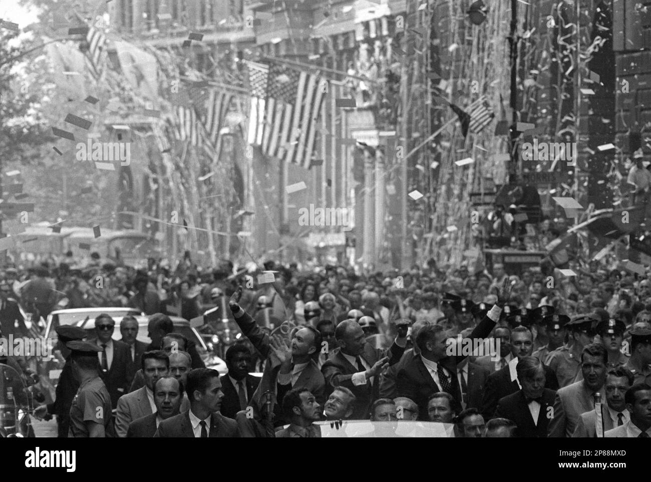 Neil Armstrong Parade Tape Ticker
