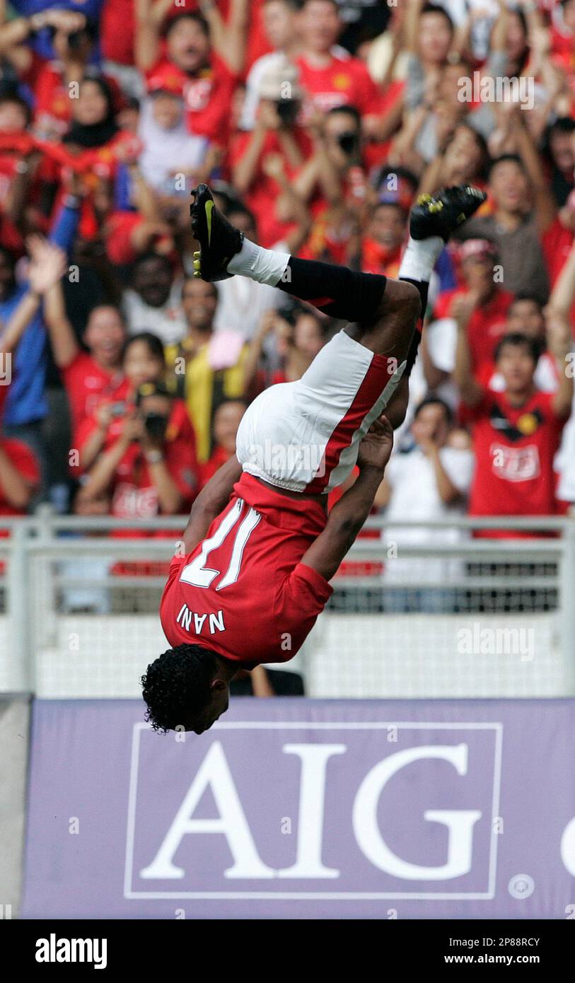 Manchester United Nani Somersaults Four Sublime Nani Goals 🔥🪄
