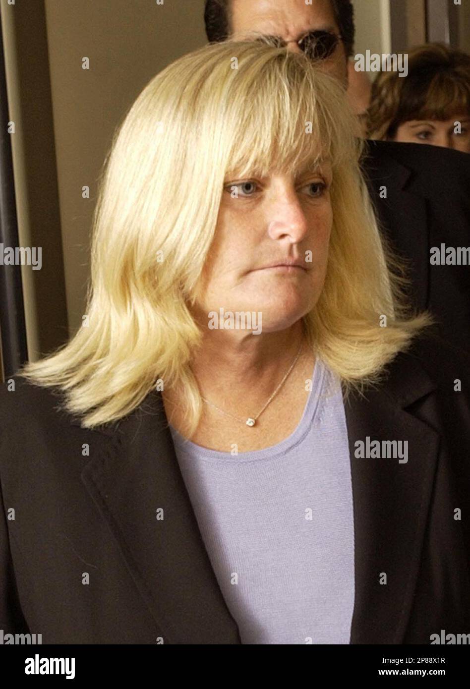 FILE - In this April 28, 2005 file photo, Debbie Rowe, Michael Jackson ...