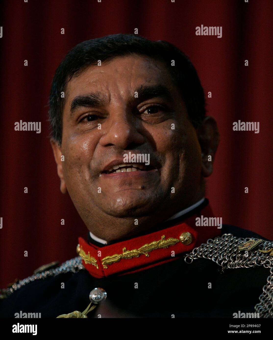 Sri Lanka's new army commander Lt, Gen.Jagath Jayasuriya,smiles at a ...