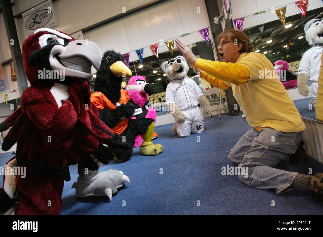 This photo taken June 18, 2009 shows George Russo, a Keystone Mascot ...