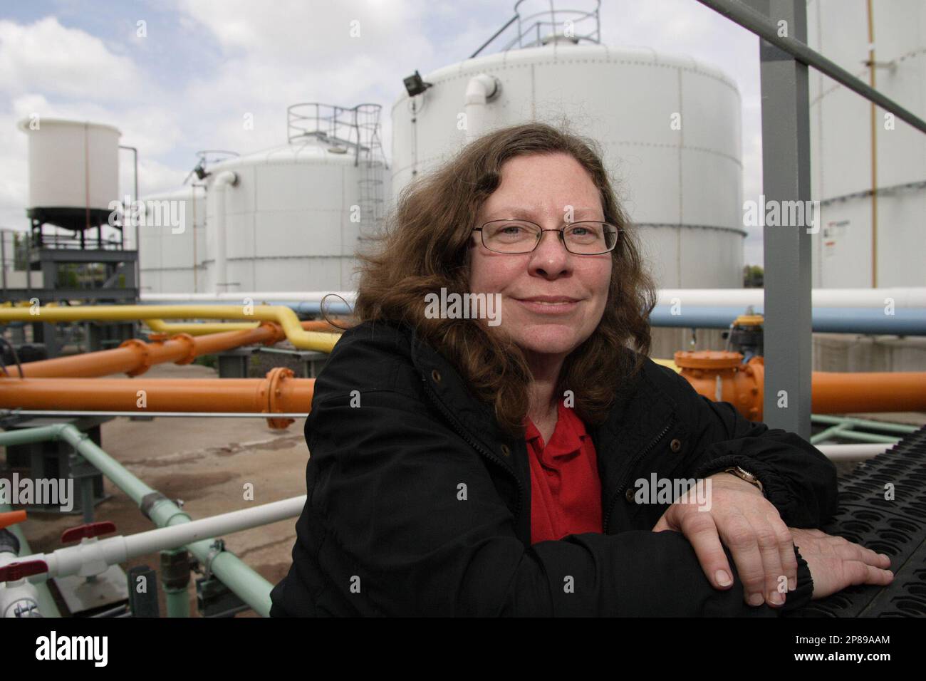 Mary Balcer, director of the Lake Superior Research Institute at the ...
