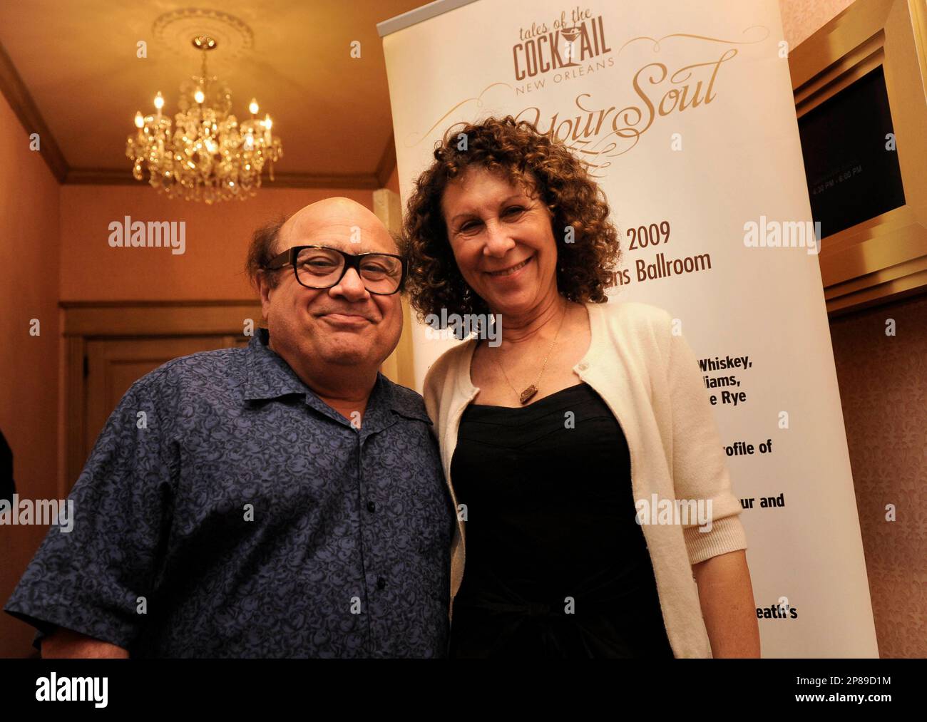 Actor Danny DeVito and his wife Rhea Perlman attend the Tales of the ...