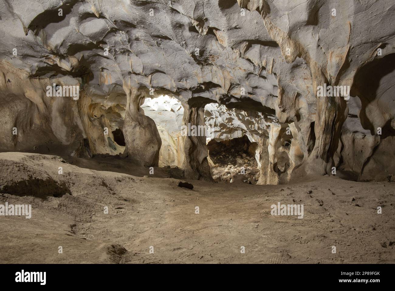 Ancient Karain Cave in Turkey Stock Photo - Alamy