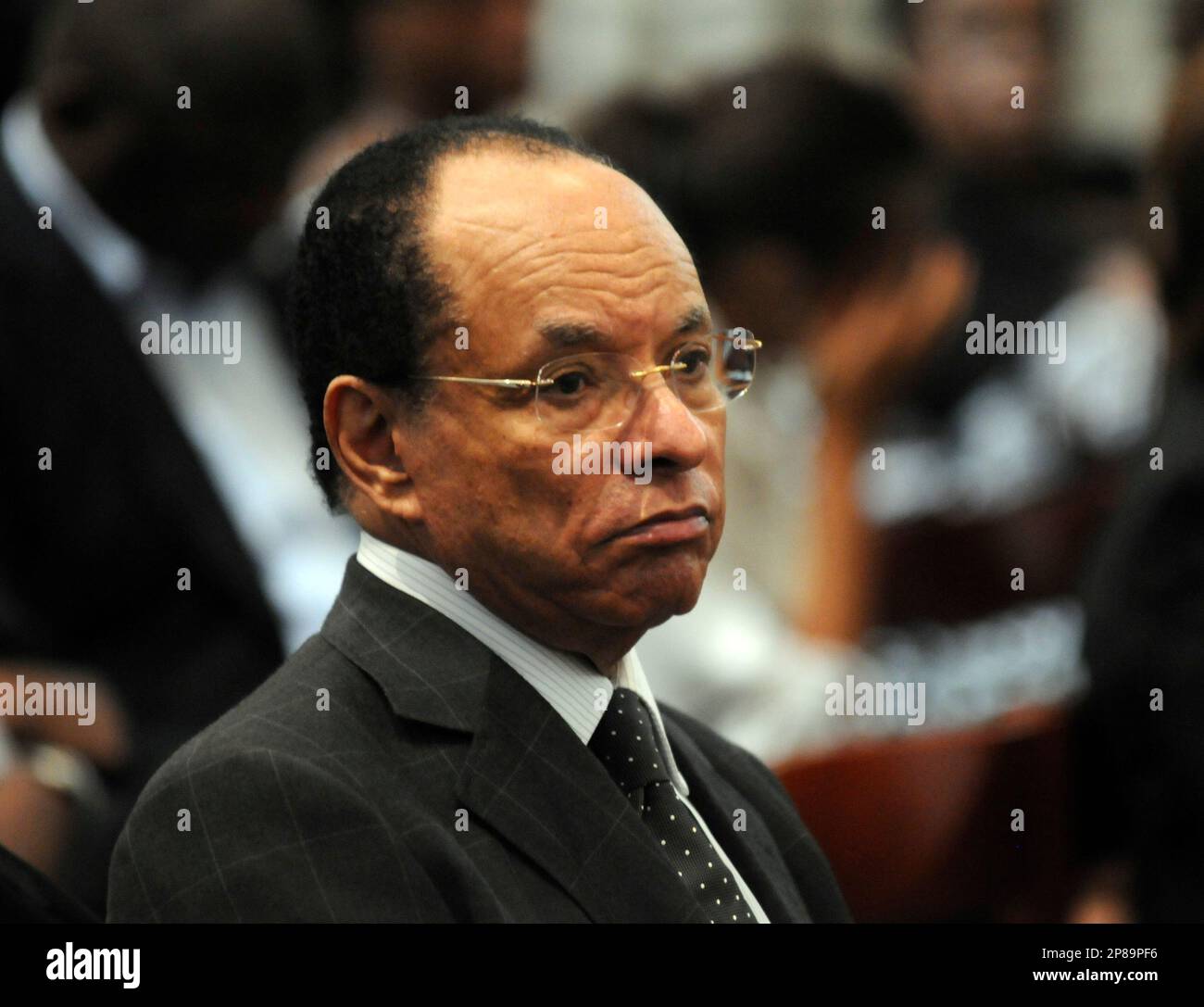 The President of the Senate of the Democratic Republic of Congo Kengo ...