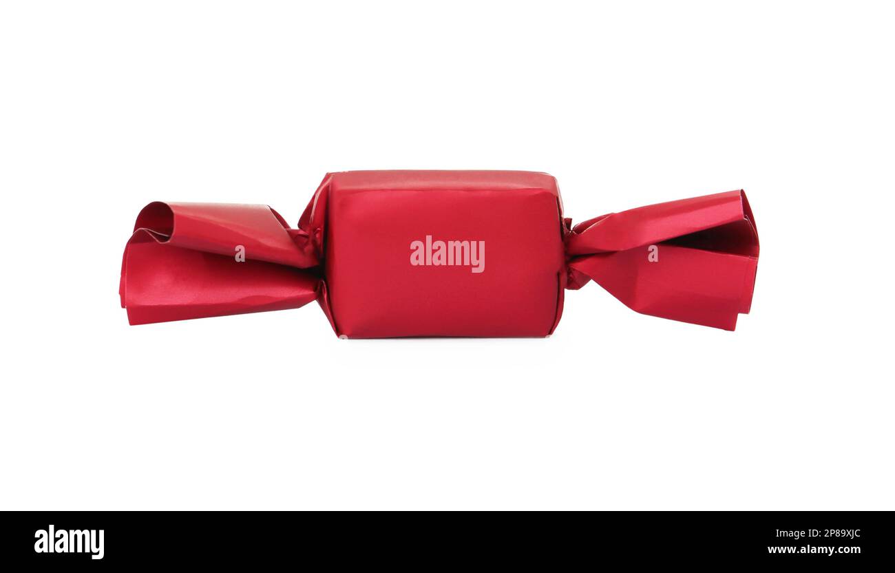 Delicious candy in red Cut Out Stock Images & Pictures - Alamy