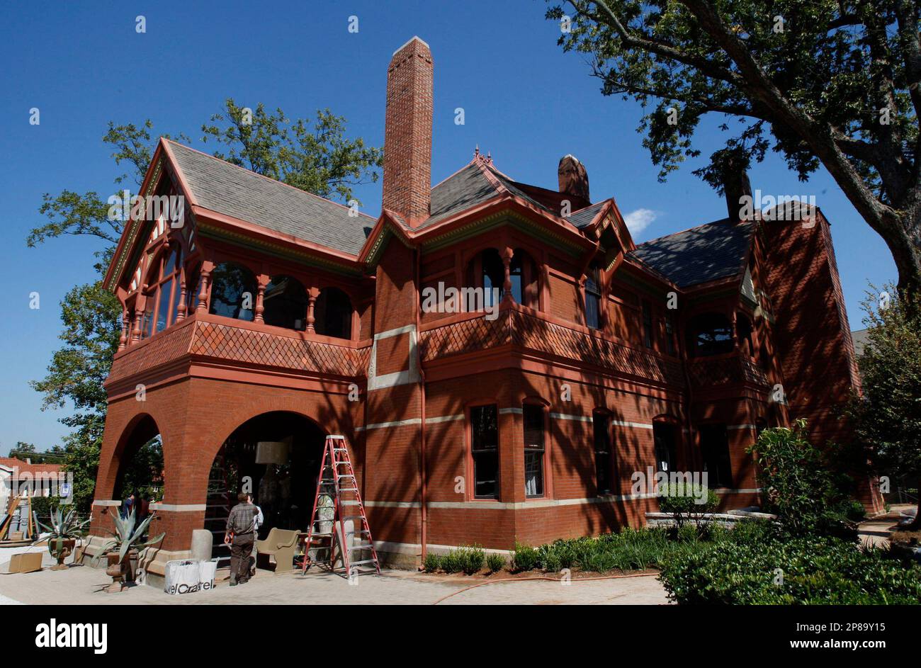 This is an exterior photograph of Ivy Hall on Thursday, October 2, 2008 ...