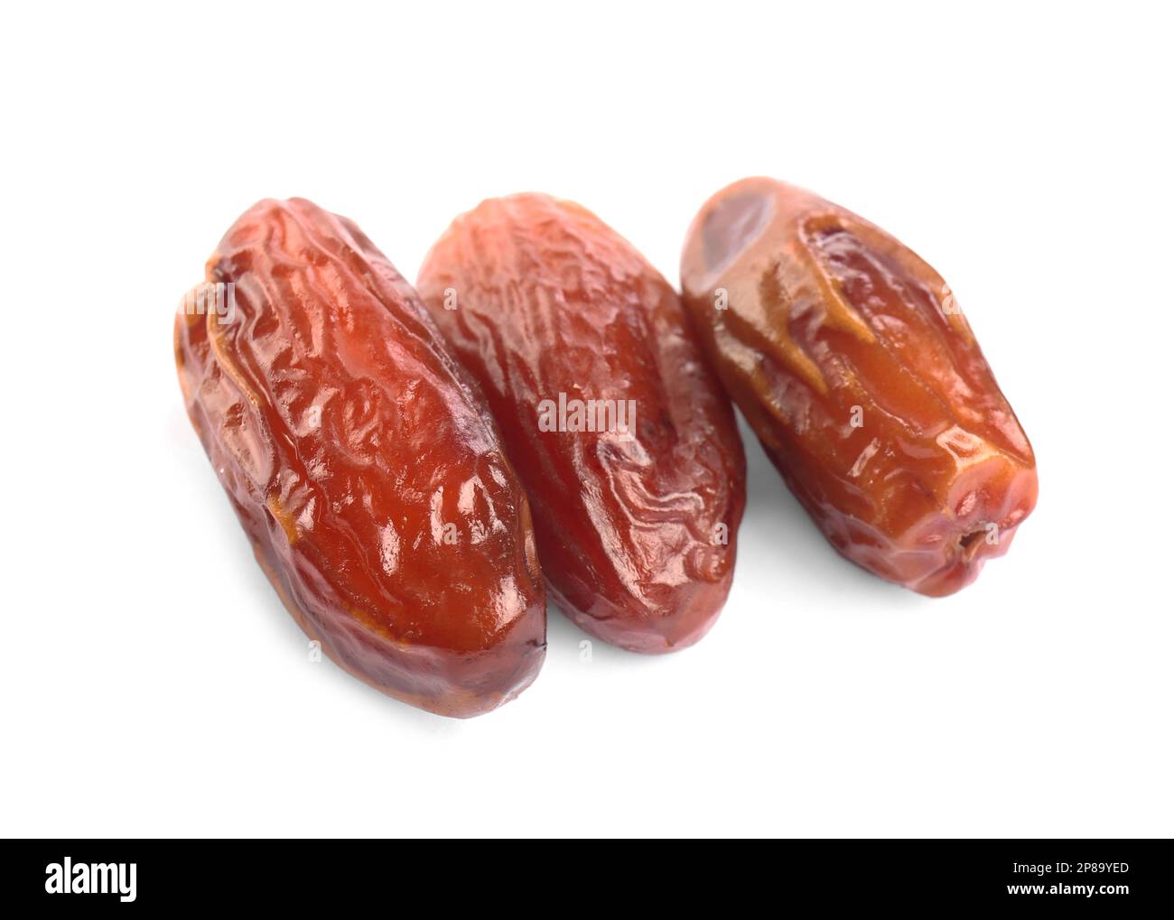 Tasty sweet dried dates on white background Stock Photo - Alamy