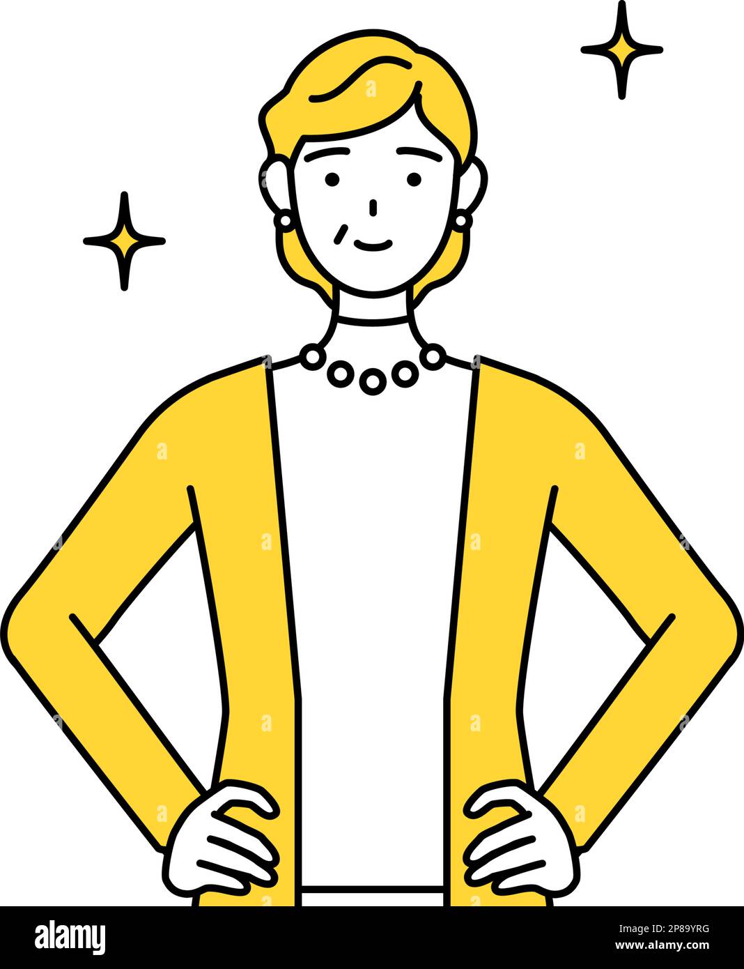 Middle aged people out Stock Vector Images - Alamy