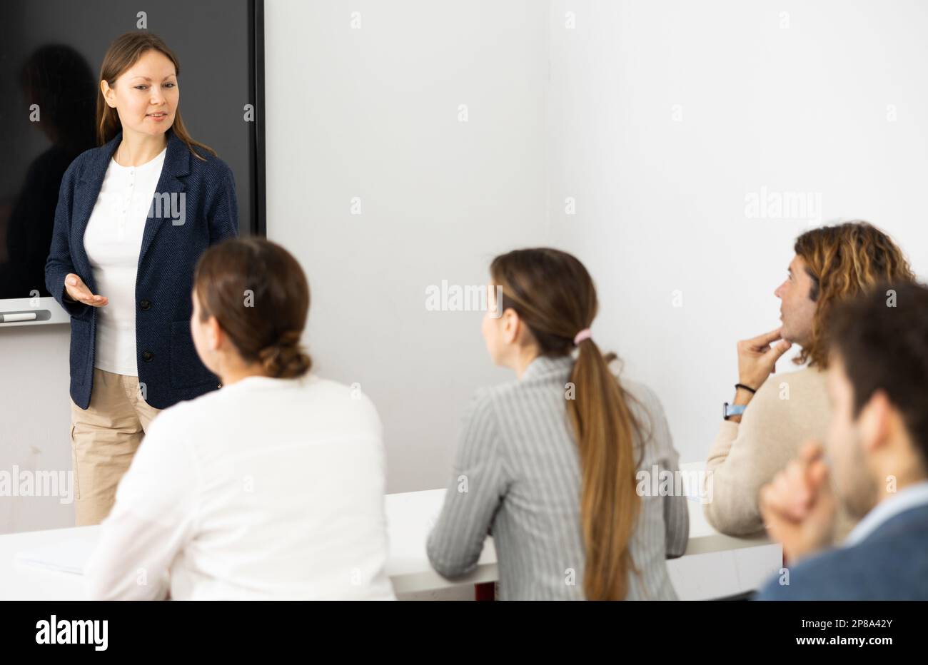 Lecture hall students french hi-res stock photography and images - Alamy