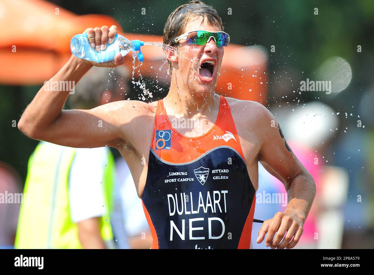 Tim Dullaart, of The Netherlands competes in the Men's elite race at ...