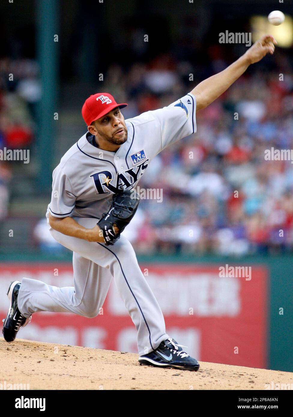 Tampa Bay Rays' David Price pitches in the first inning of a baseball ...
