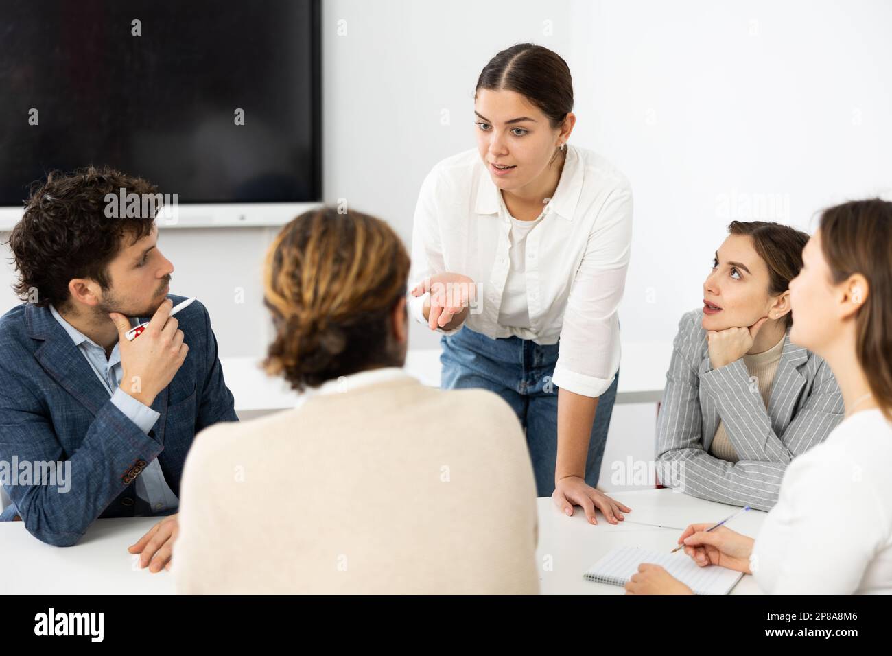 People Listening To Each Other