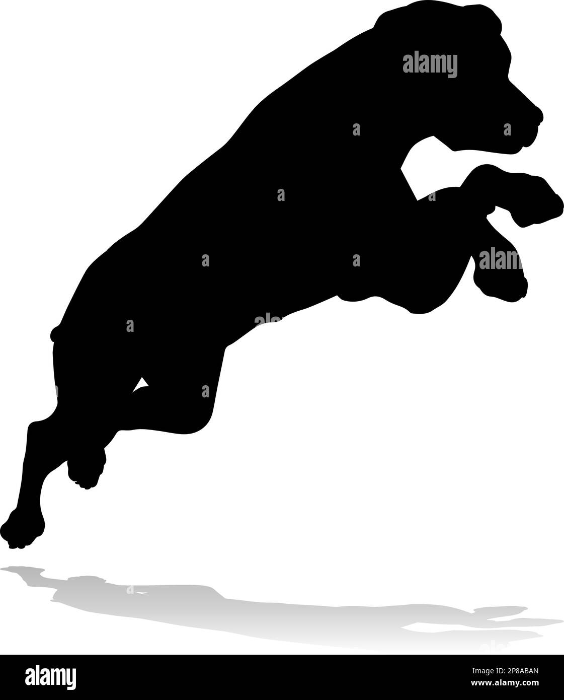Dog Silhouette Pet Animal Stock Vector Image & Art - Alamy