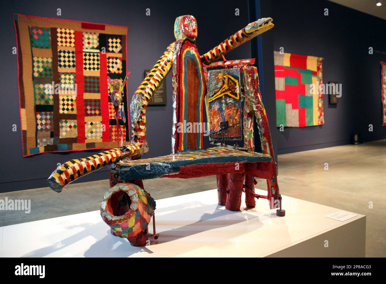 In a May 18, 2009 photo, "The Last Frontier," 1998-89, by Willie LeRoy ...