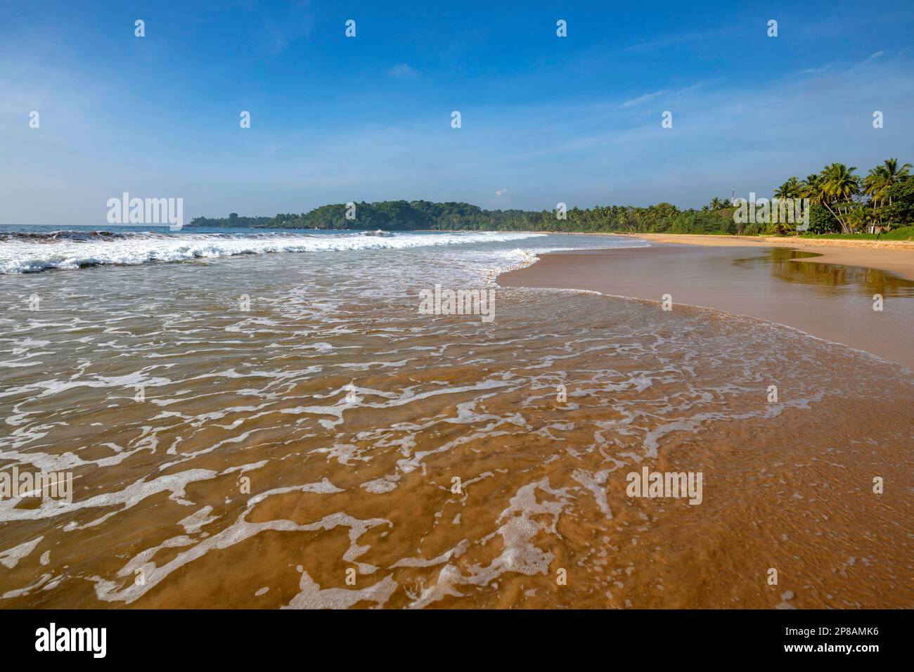 Sri Lanka, Southern Province, Sud, Süd, South, Talalla beach, océan ...
