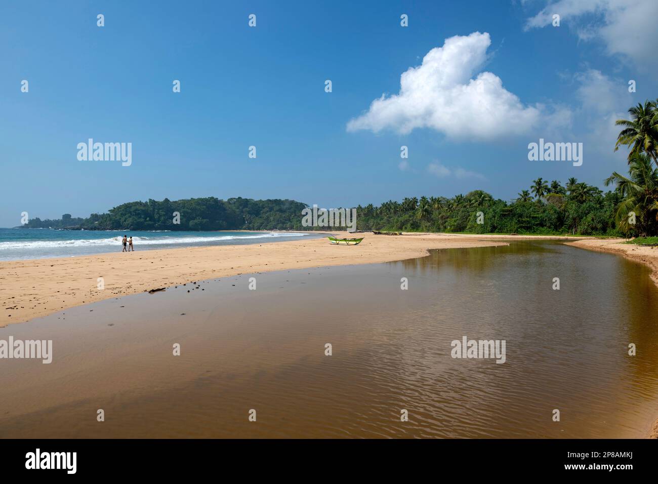 Sri Lanka, Southern Province, Sud, Süd, South, Talalla beach, océan ...