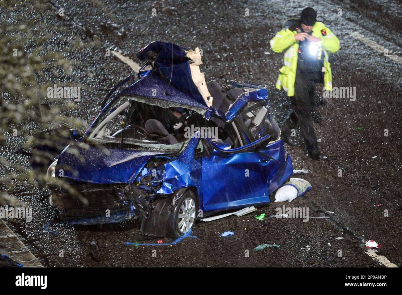 M5 Junction 4 Bromsgrove, 9th March 2023 - A man has recieved life ...