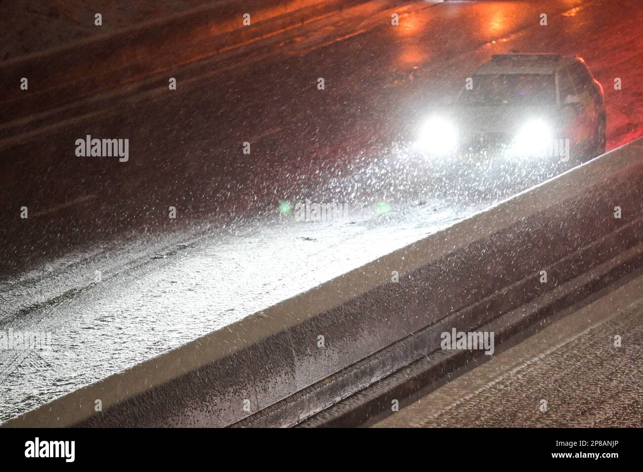 M5 Junction 4 Bromsgrove, 9th March 2023 - A man has recieved life ...